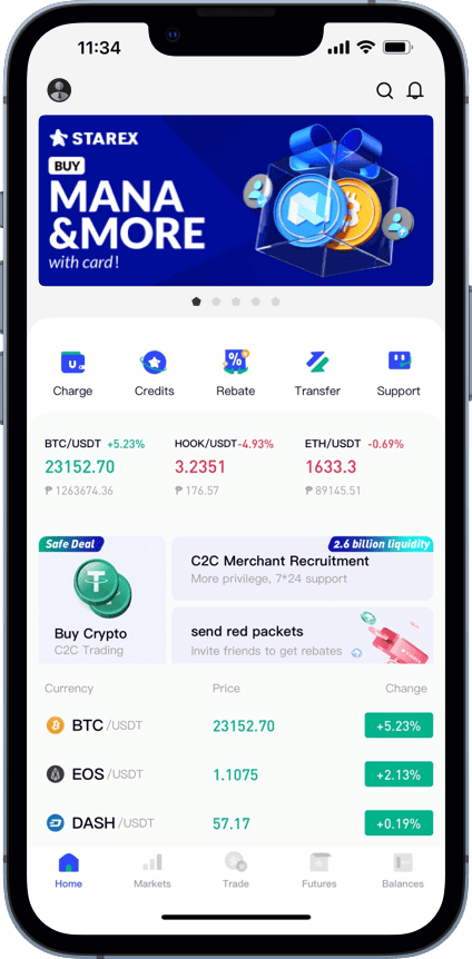 StarEx-全球领先的数字资产交易平台,StarEx-the World's Leading Crypto Exchange